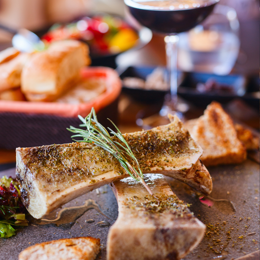 Grass-Fed Bone Marrow (Canoe Cut) | Steakhouse-Style Roasted Marrow ...