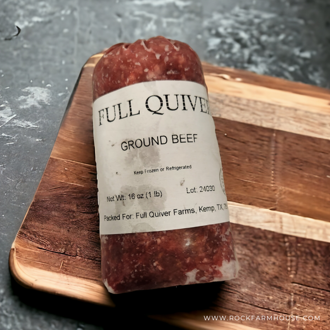 Ground Beef, Grass-Fed, 100% Grass Finished, Organic, Pasture Raised ...